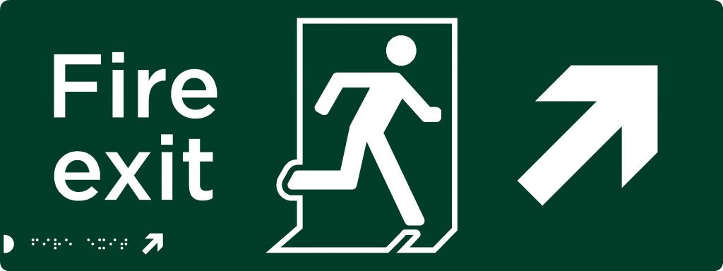 Induction Loop sign | Braille Signs