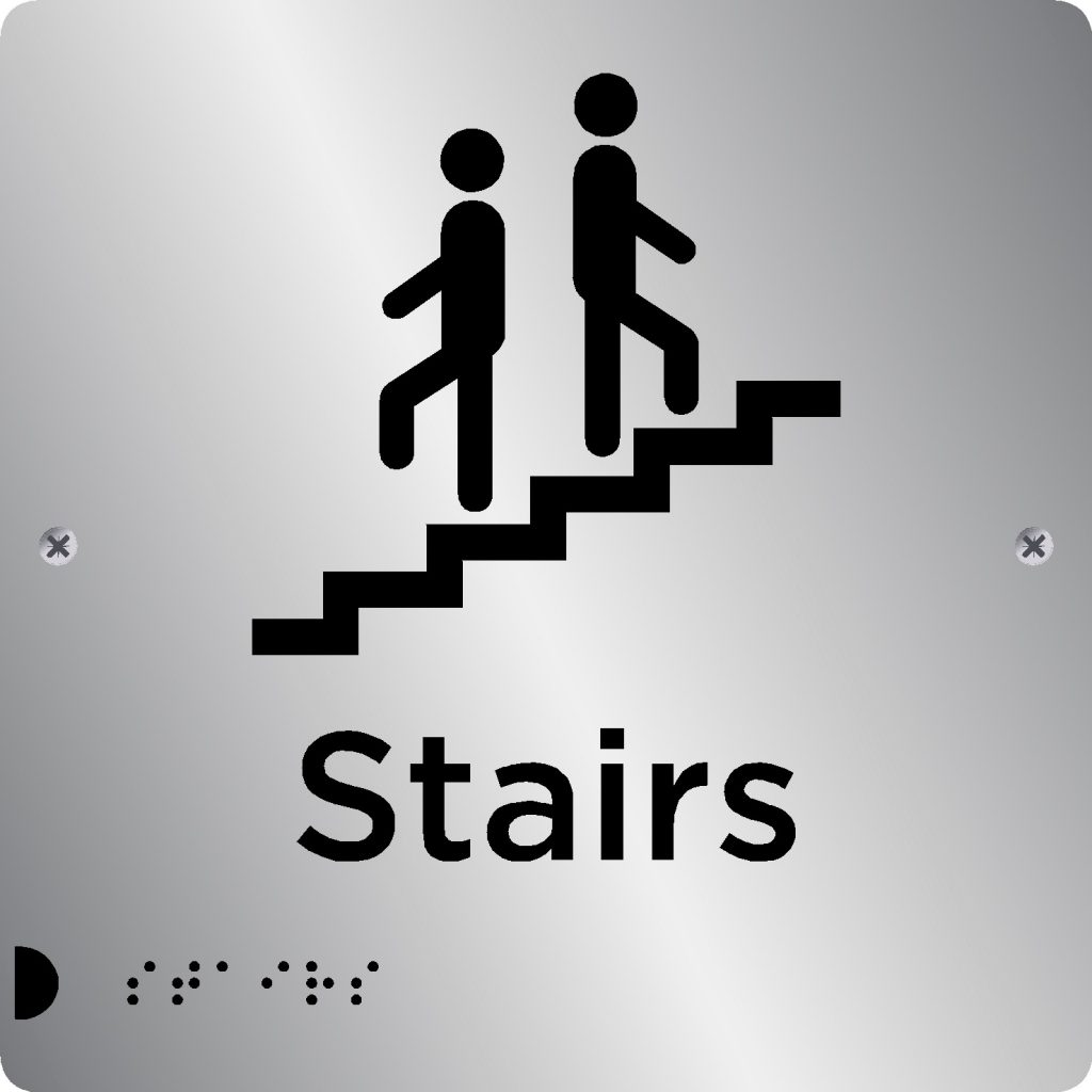 Second Floor sign | Braille Signs