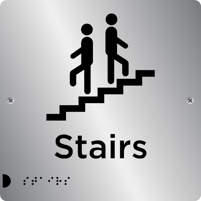 Second Floor sign | Braille Signs