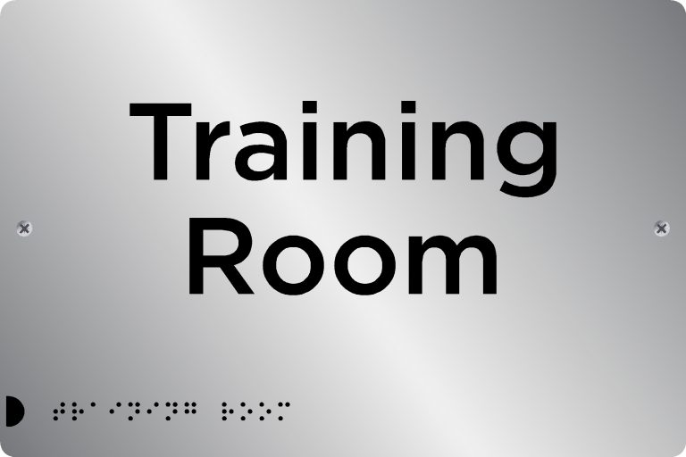 Training Room sign | Braille Signs