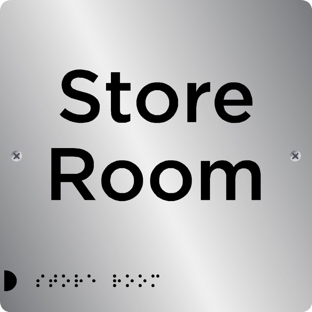 Store Room sign | Braille Signs