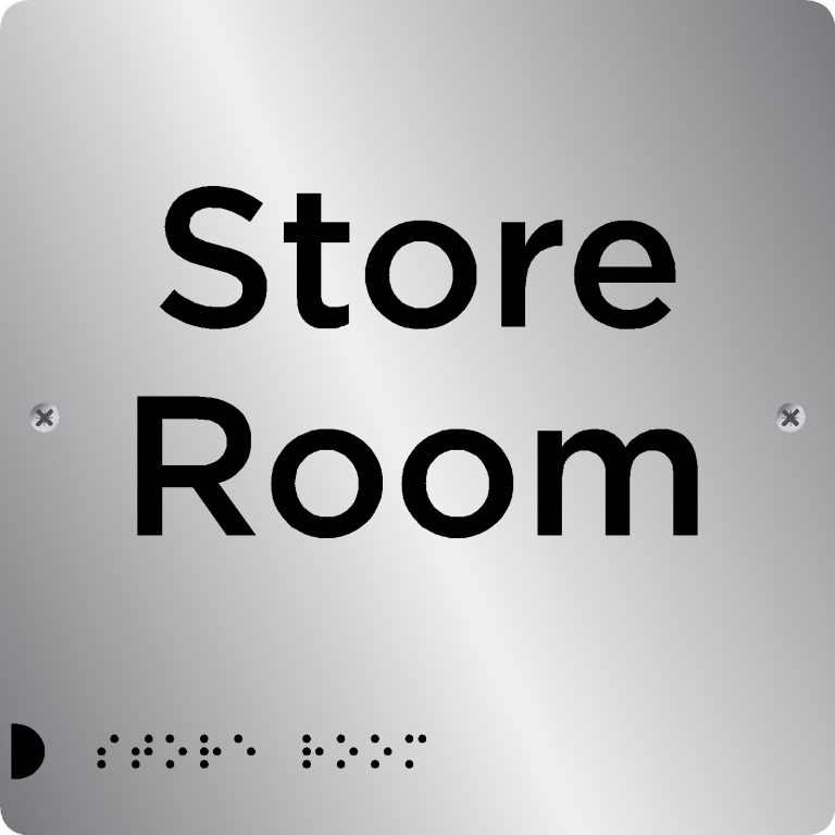 Store Room sign | Braille Signs