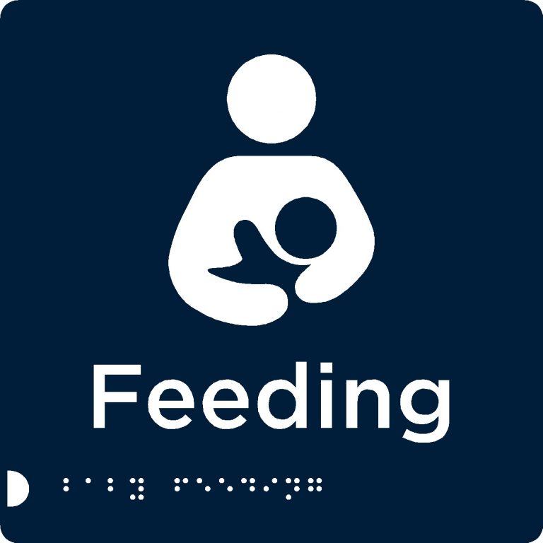 Baby Feeding sign | Braille Signs